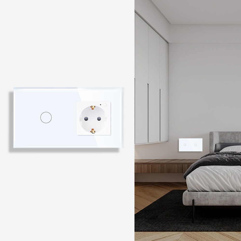 Smart Wifi Touch Switch No Neutral Wire Required Smart Home Google Home ...