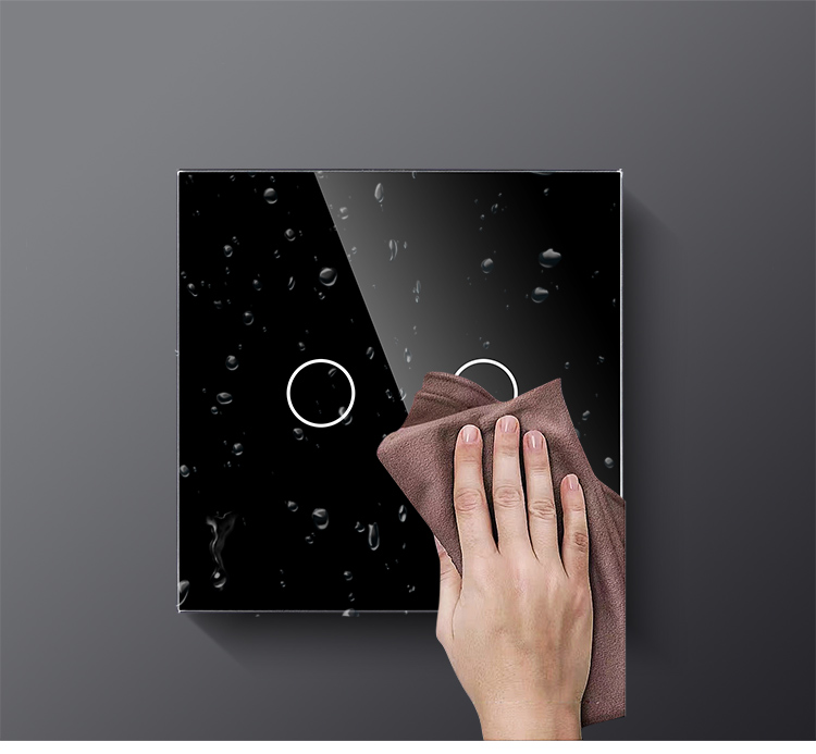 2 Gang 1 Way Normal Touch Switches - Smart Switch Factory & Company